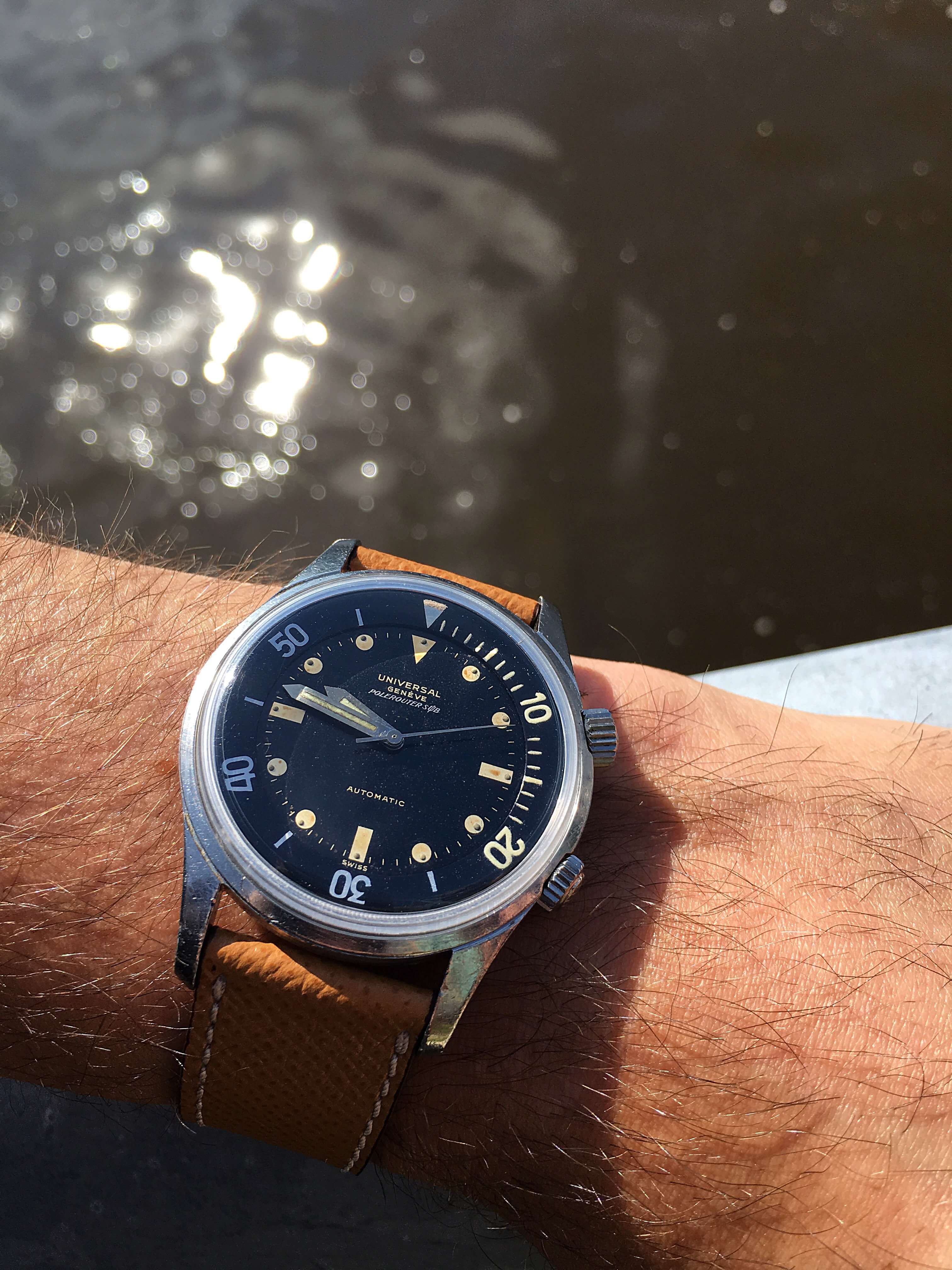 watchsteez.com – vintage universal genève polerouter sub super ...