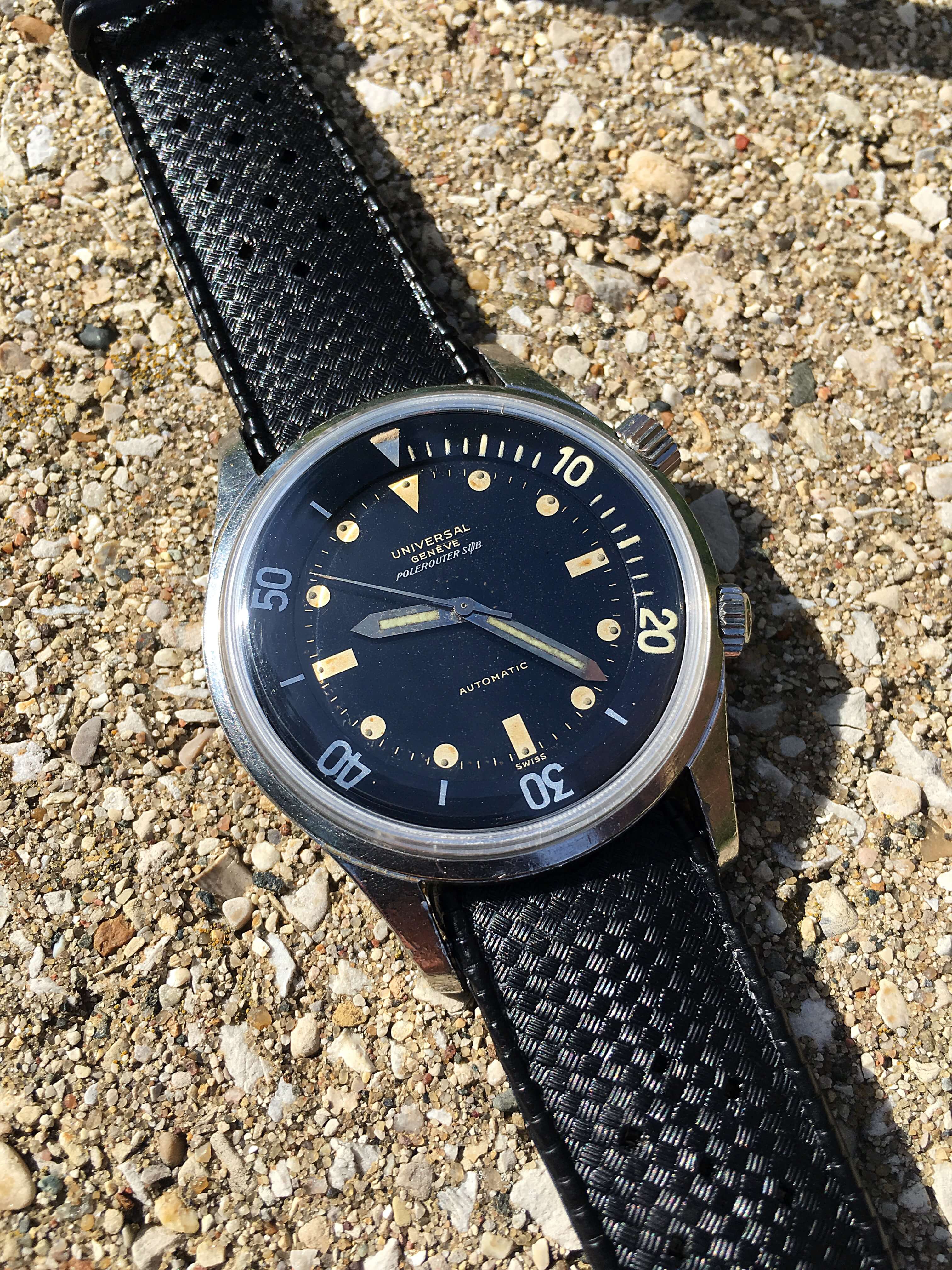 watchsteez.com – vintage universal genève polerouter sub super ...