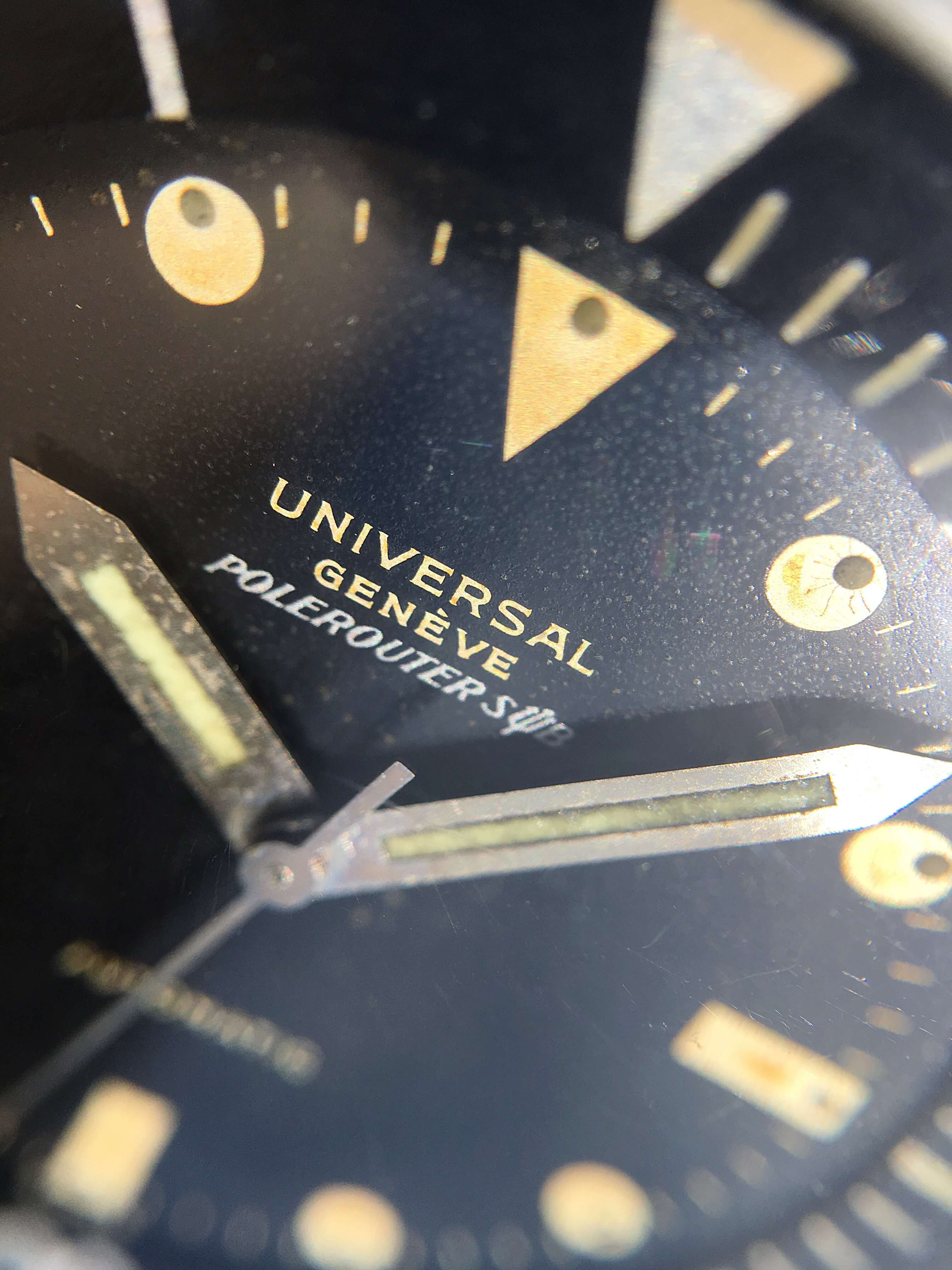 watchsteez.com – vintage universal genève polerouter sub super ...