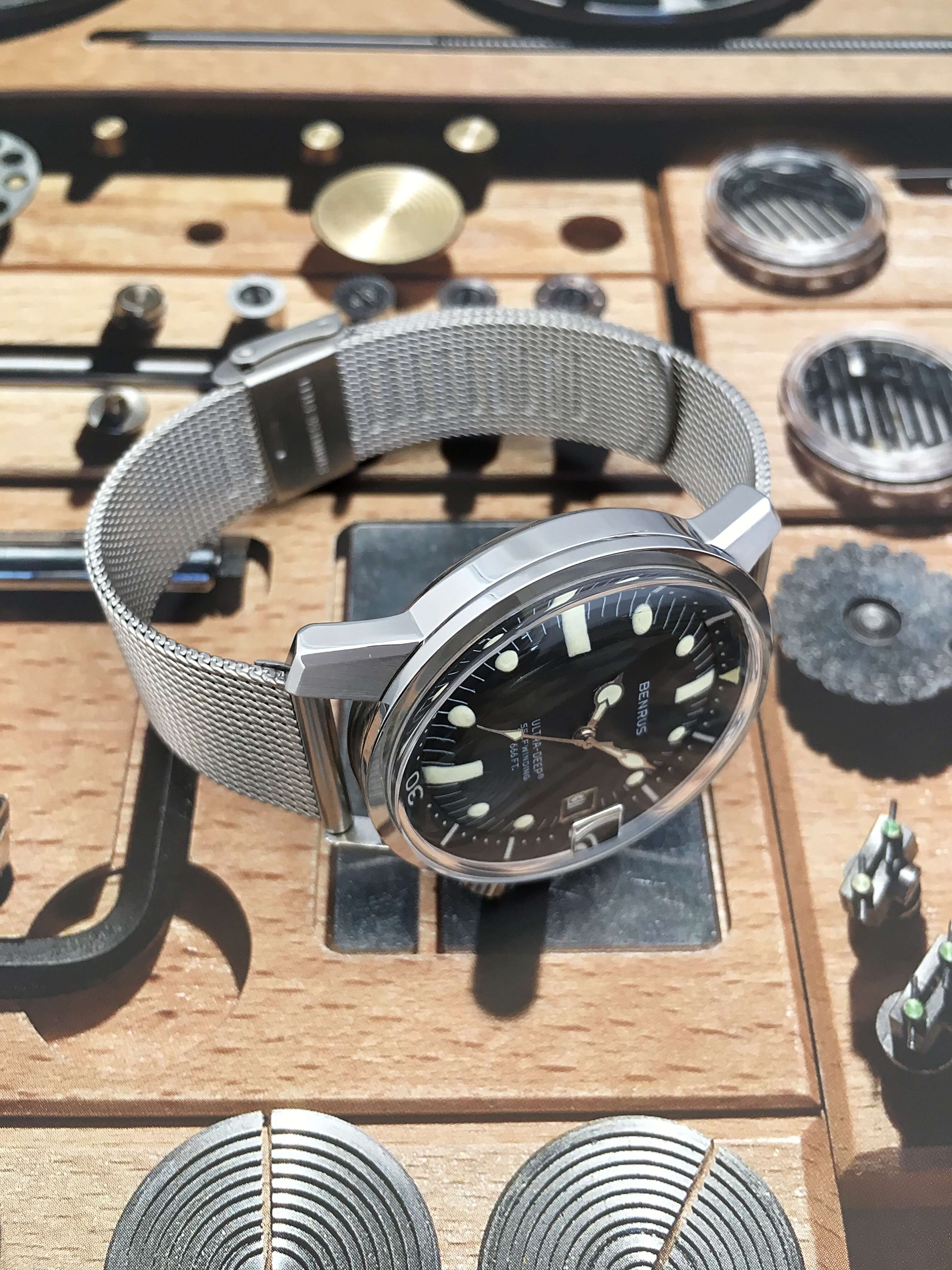 watchsteez.com – 1968 benrus ultra-deep super compressor 666 feet ...