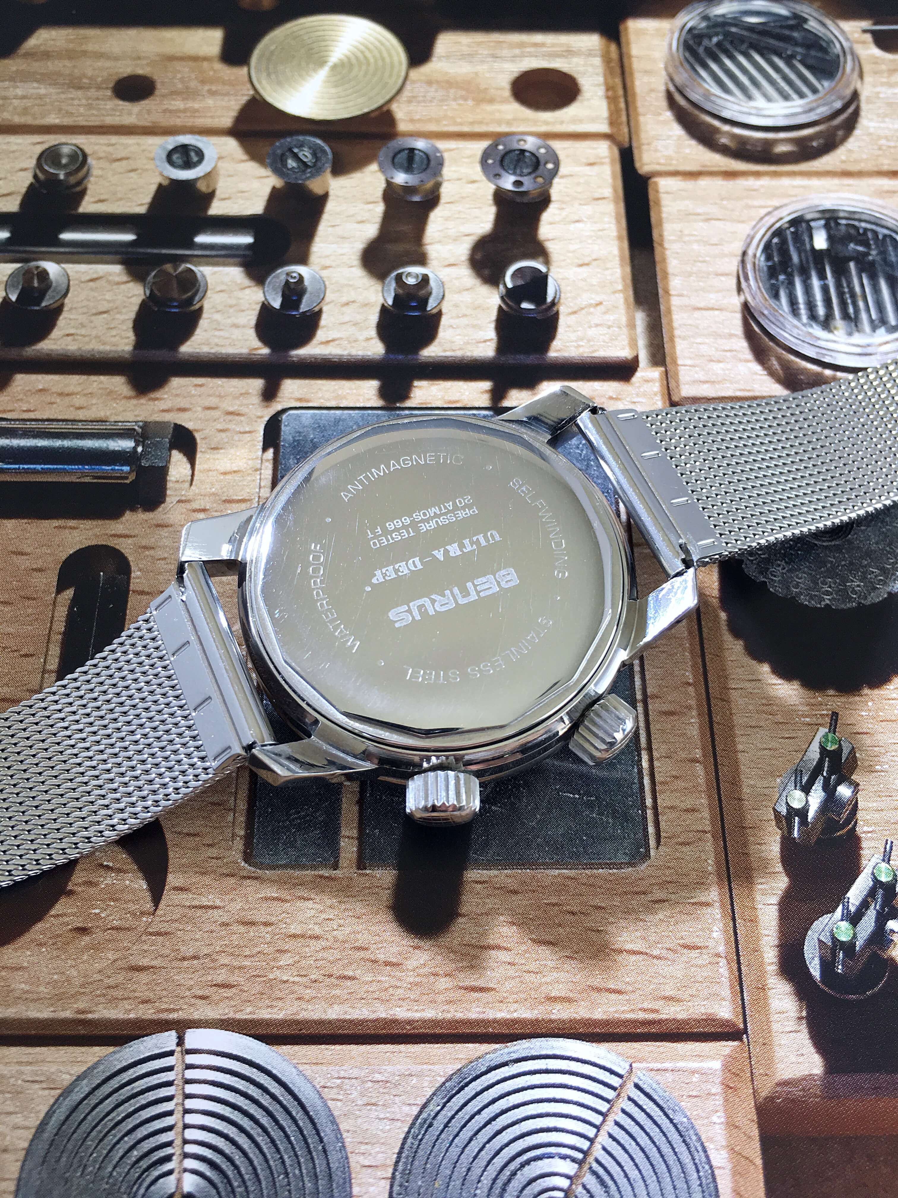 watchsteez.com – 1968 benrus ultra-deep super compressor 666 feet ...
